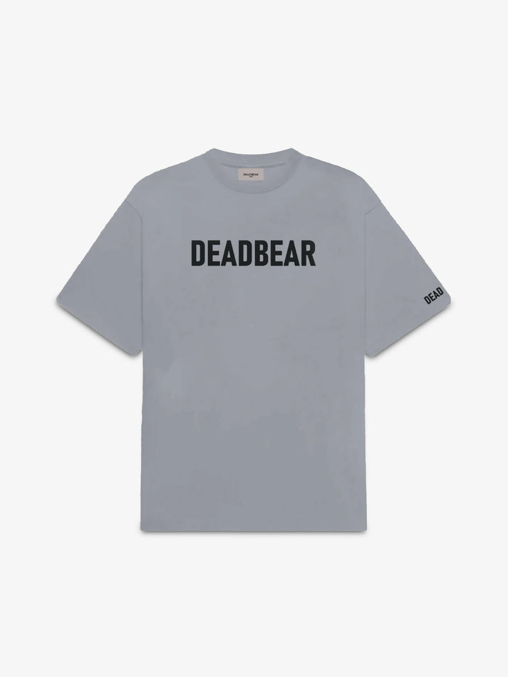 Basic Cement Grey Tee – DEADBEAR INDIA