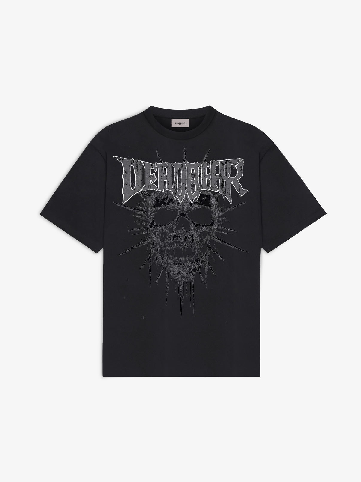 Spikehead Tee Black – DEADBEAR INDIA
