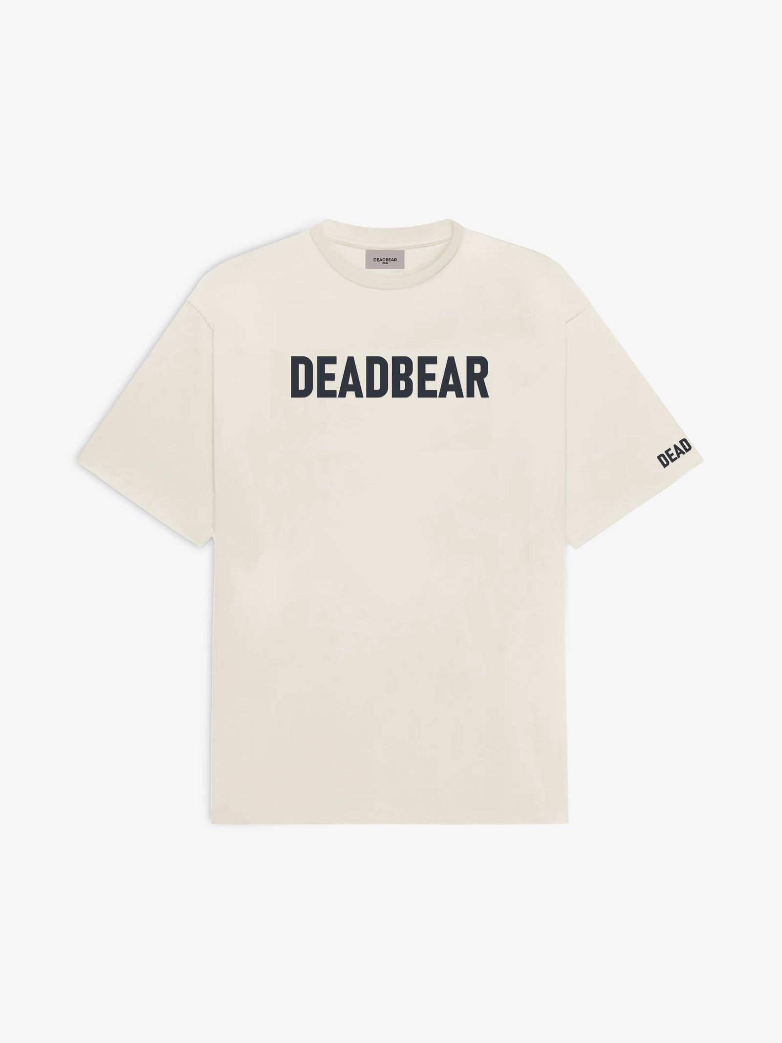 Basic Cream White Tee – DEADBEAR